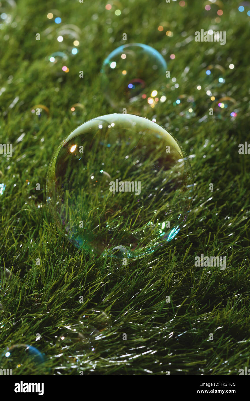 Round objects of grass hi-res stock photography and images - Alamy
