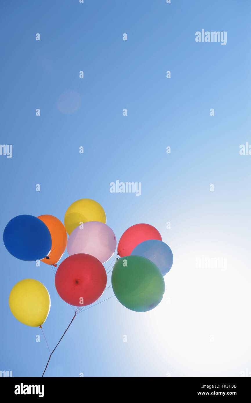 Balloons in the sky hi-res stock photography and images - Alamy