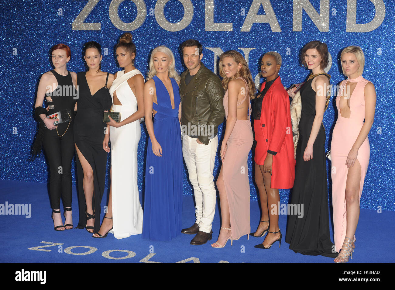 Zoolander london fan screening red hi-res stock photography and images ...