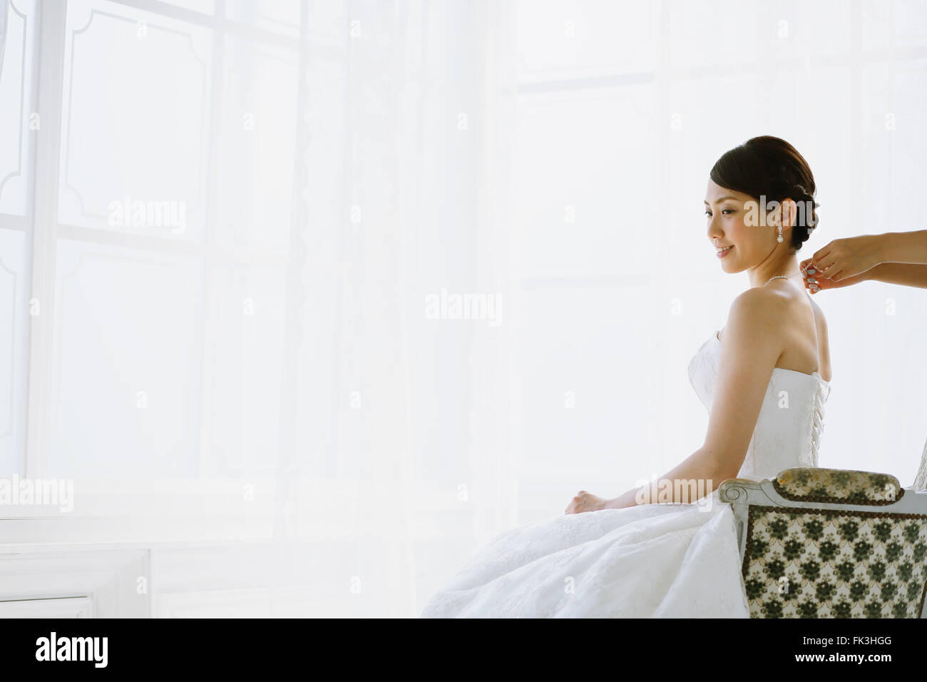 Attractive Japanese bride Stock Photo - Alamy