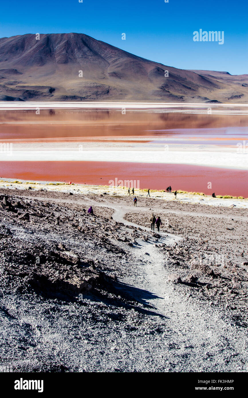 Red Lake, Atacama, Bolivia Stock Photo - Alamy