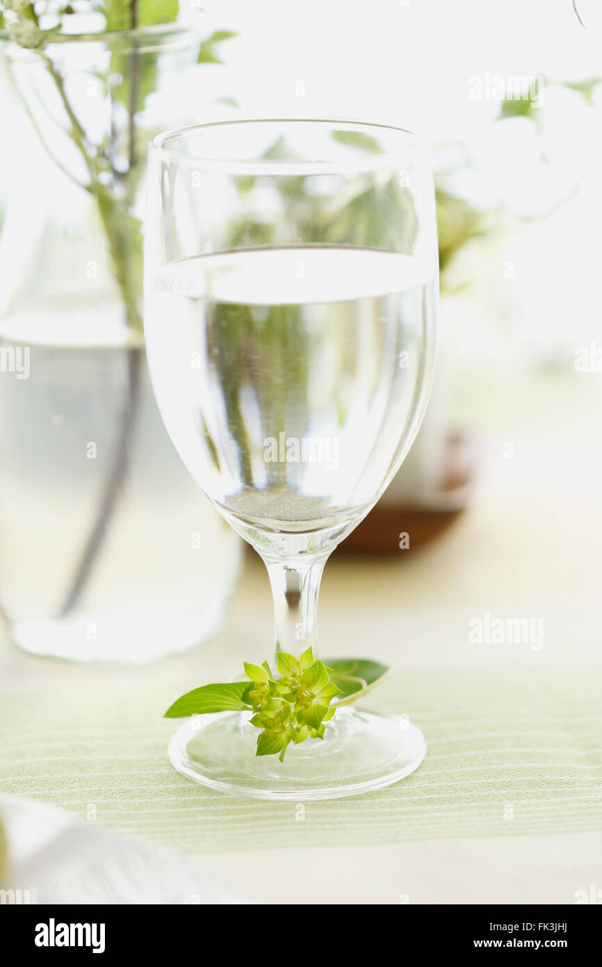 Glass of water Stock Photo - Alamy