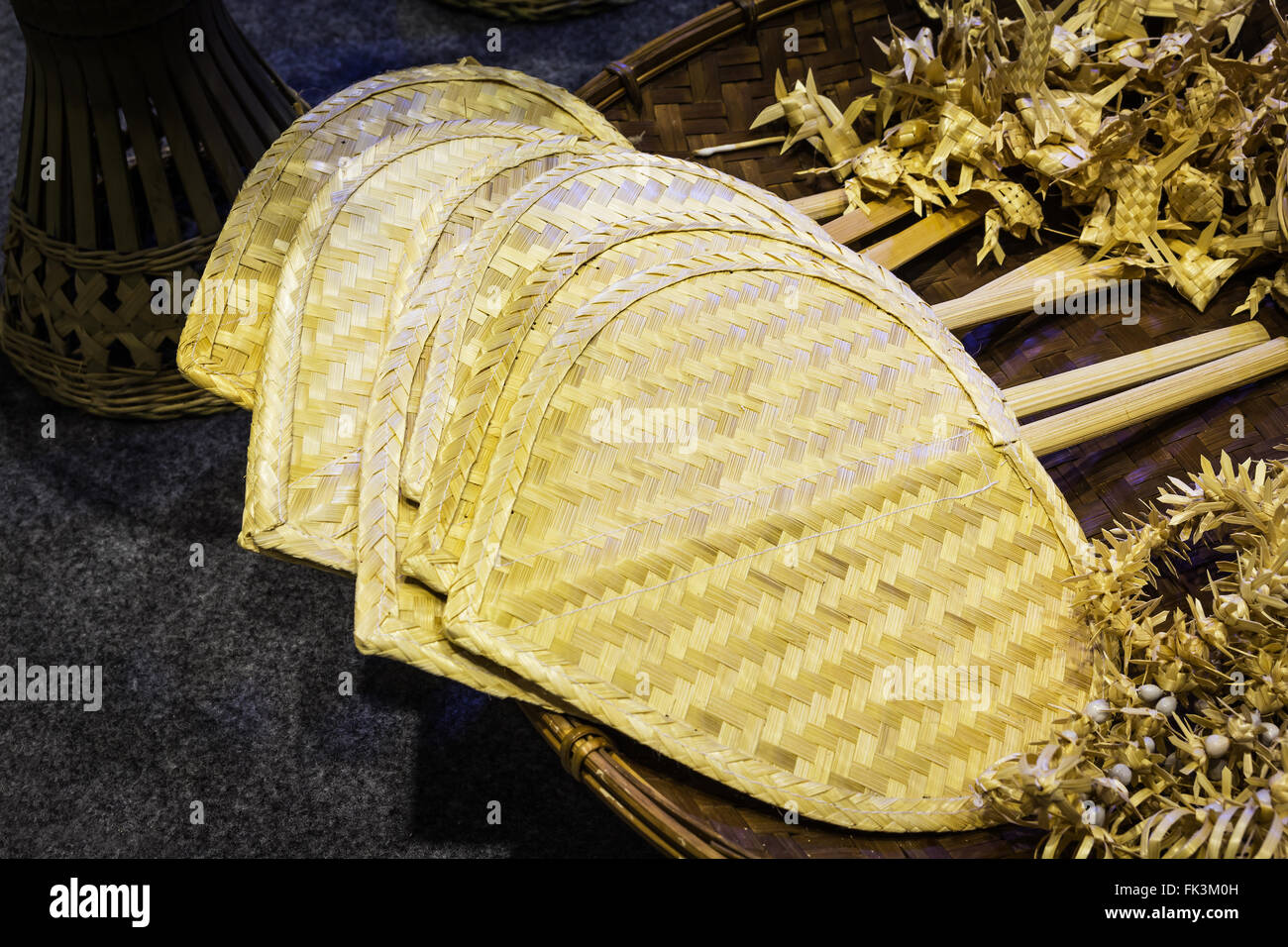 Bamboo crafts hi-res stock photography and images - Alamy