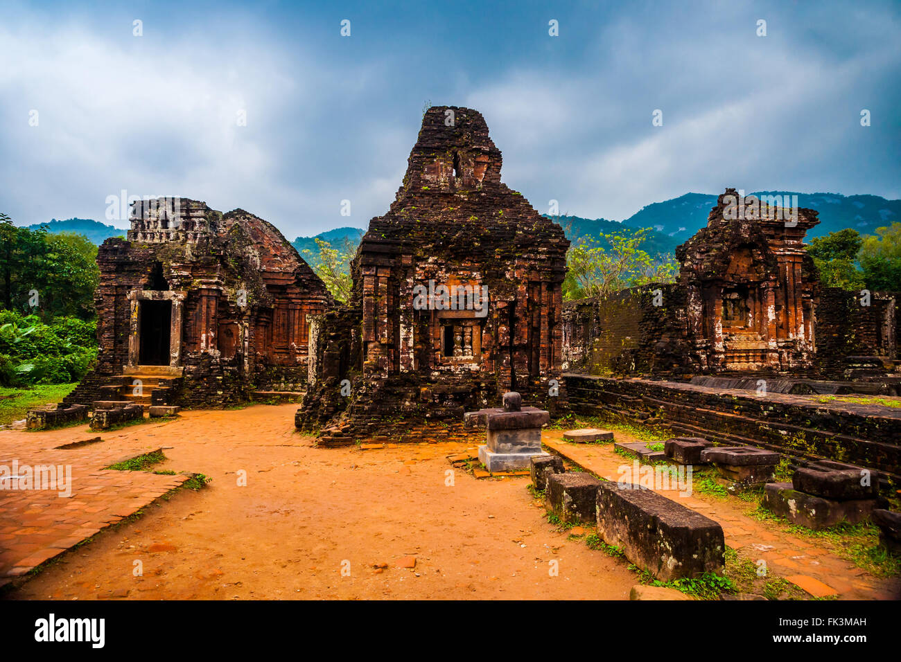 My Son, Ancient Hindu tamples Stock Photo - Alamy