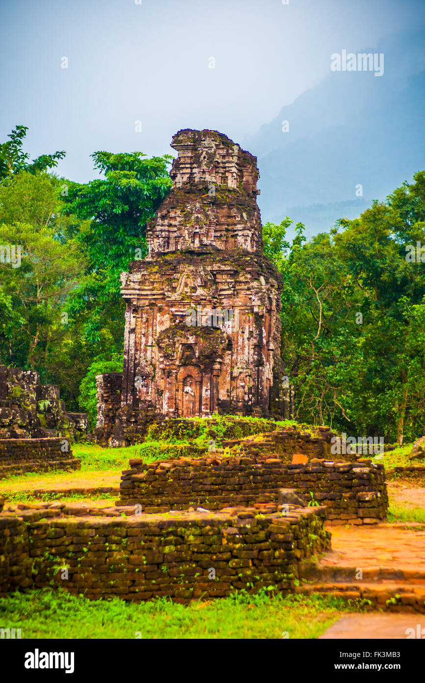 My Son, Ancient Hindu tamples Stock Photo - Alamy