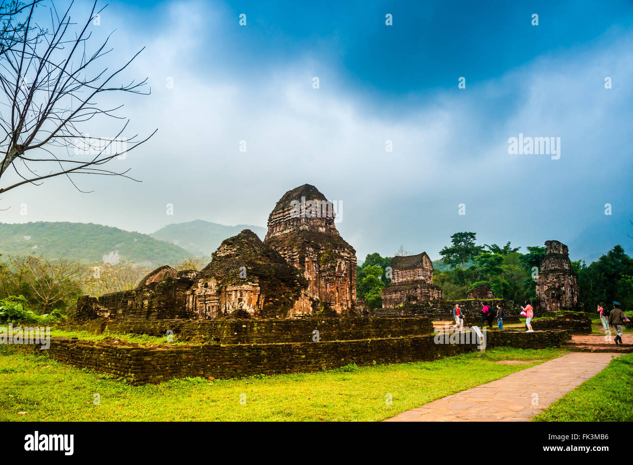 My Son, Ancient Hindu tamples Stock Photo - Alamy
