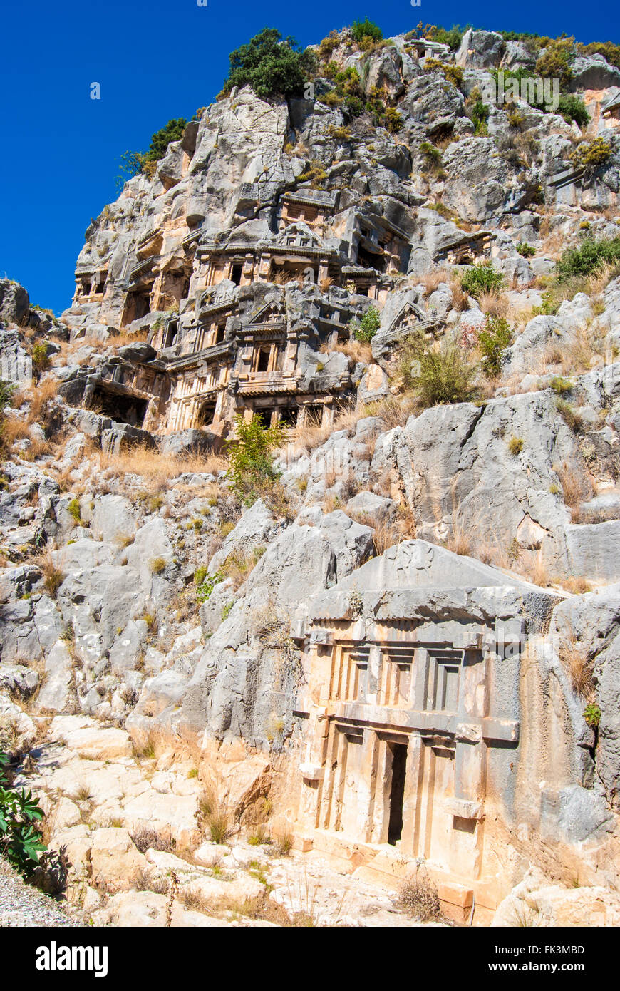 ancient city of Myra, Antalya, Turkey Stock Photo - Alamy