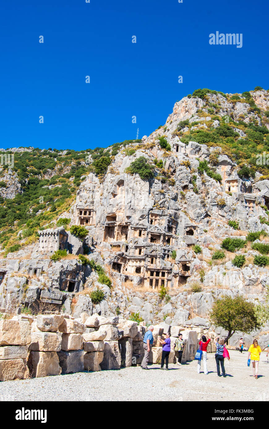 ancient city of Myra, Antalya, Turkey Stock Photo - Alamy