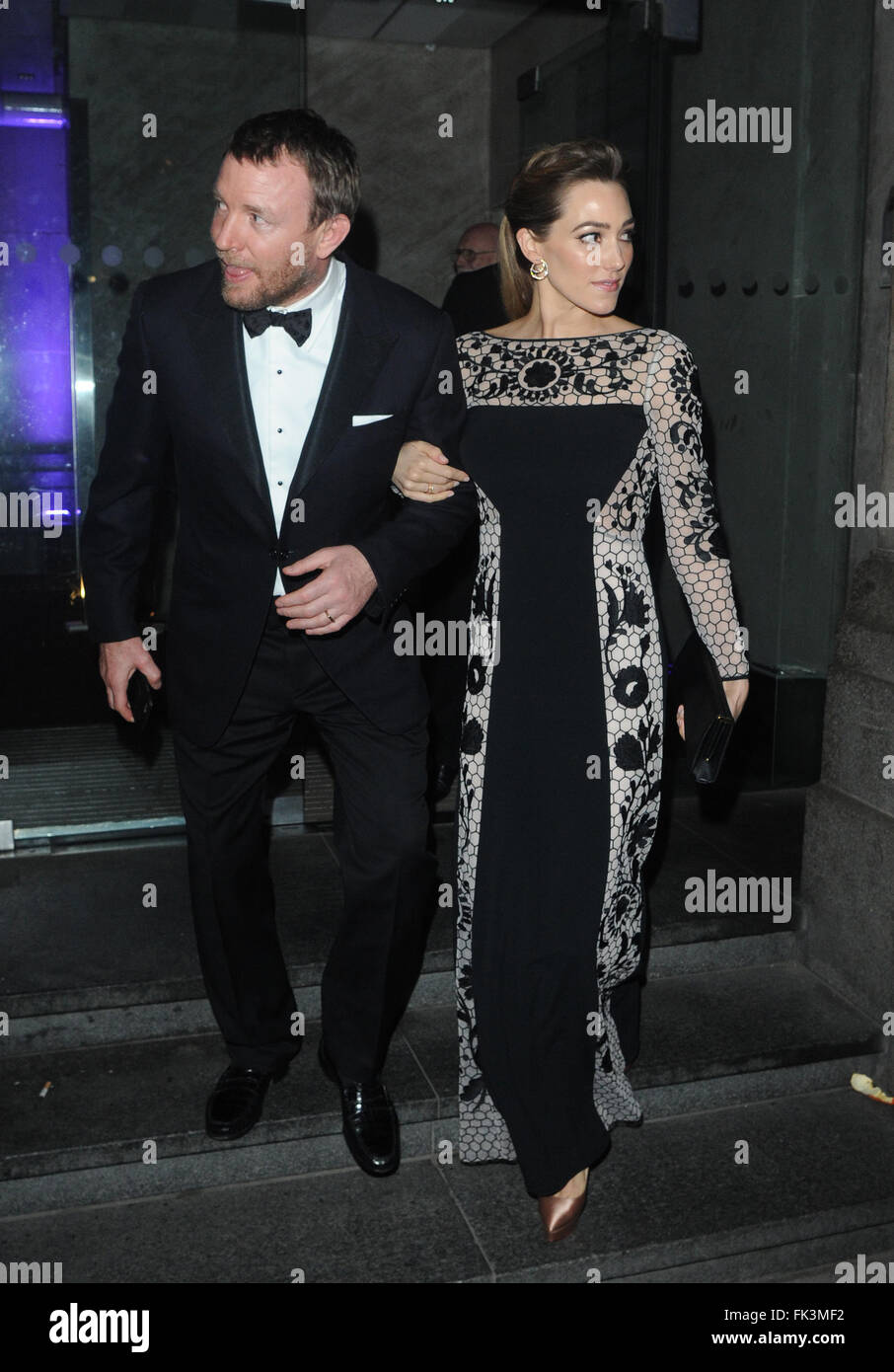 Guy Ritchie and His Wife Jacqui are seen leaving the Prince's Trust ...