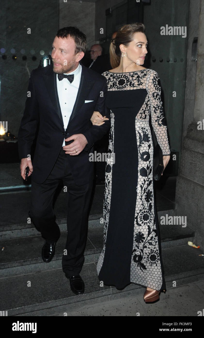 Guy Ritchie and His Wife Jacqui are seen leaving the Prince's Trust ...