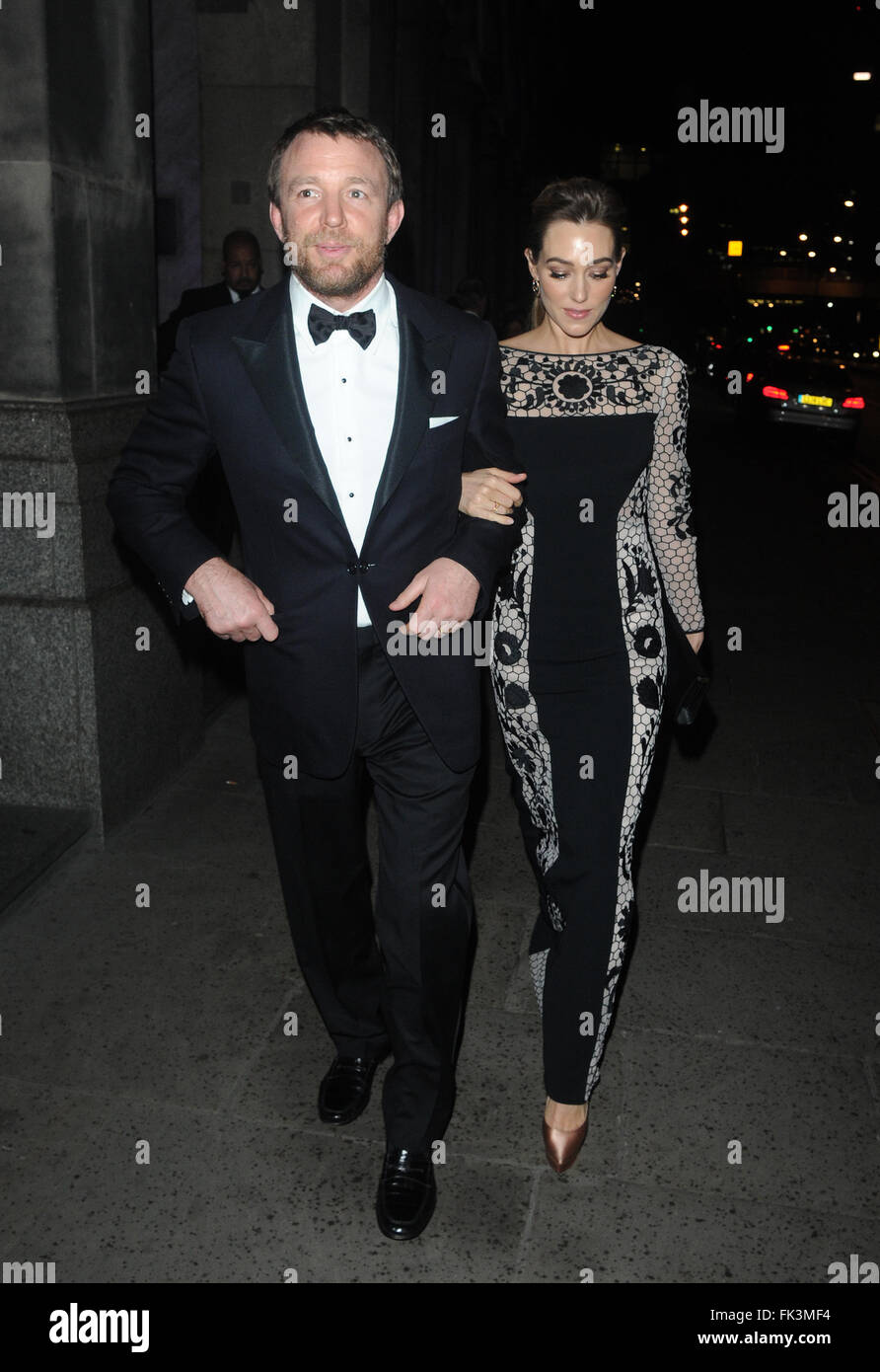 Guy Ritchie and His Wife Jacqui are seen leaving the Prince's Trust ...