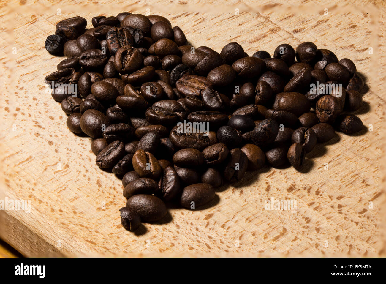 Coffe beans displayed. High resolution image Stock Photo - Alamy