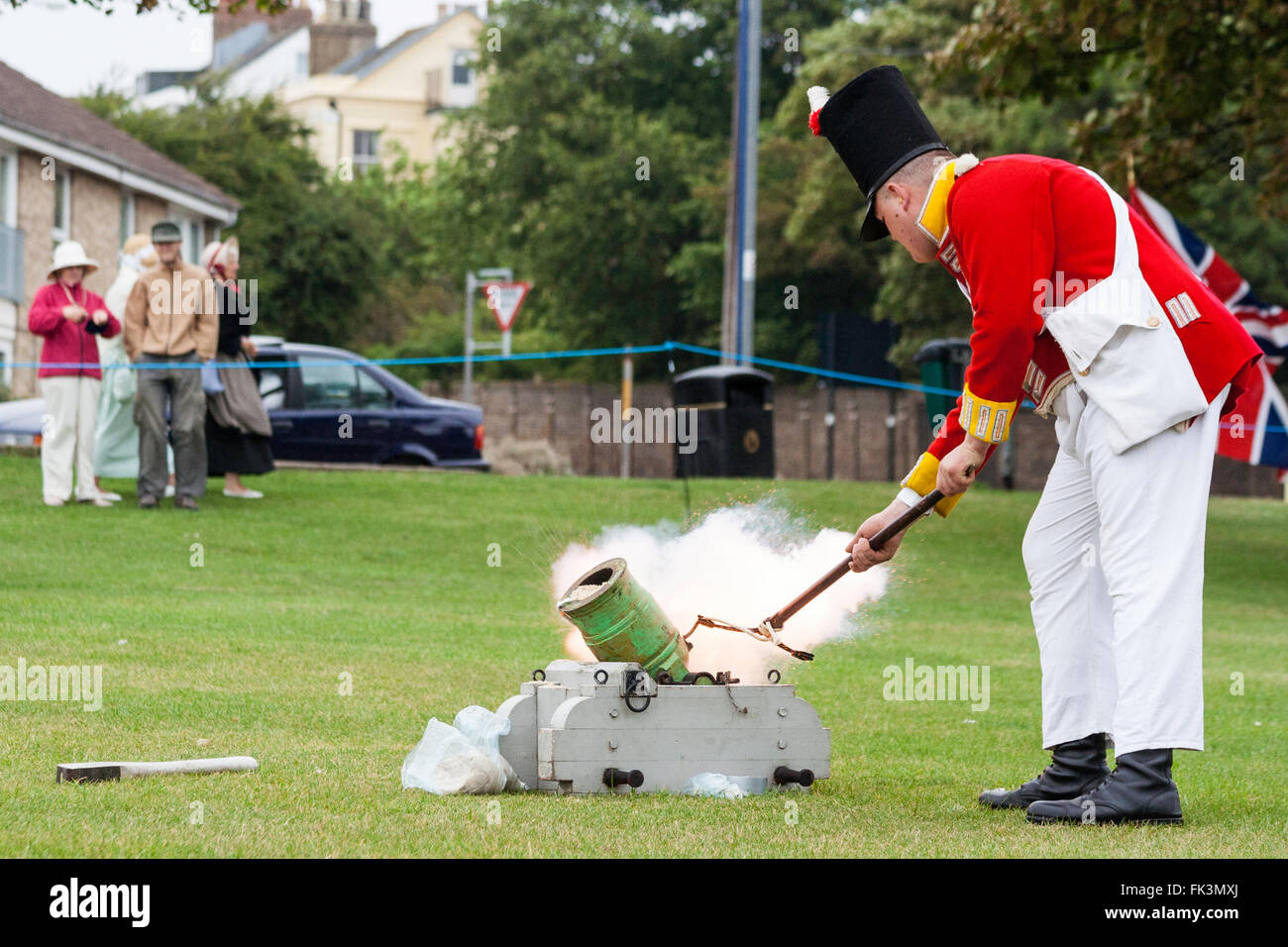 Redcoat british soldier hi-res stock photography and images - Alamy