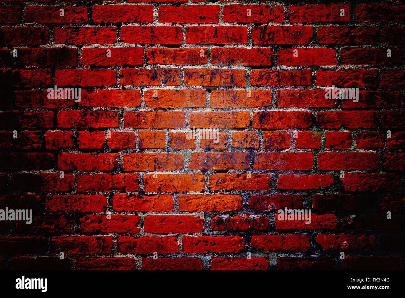 Red Brick Background