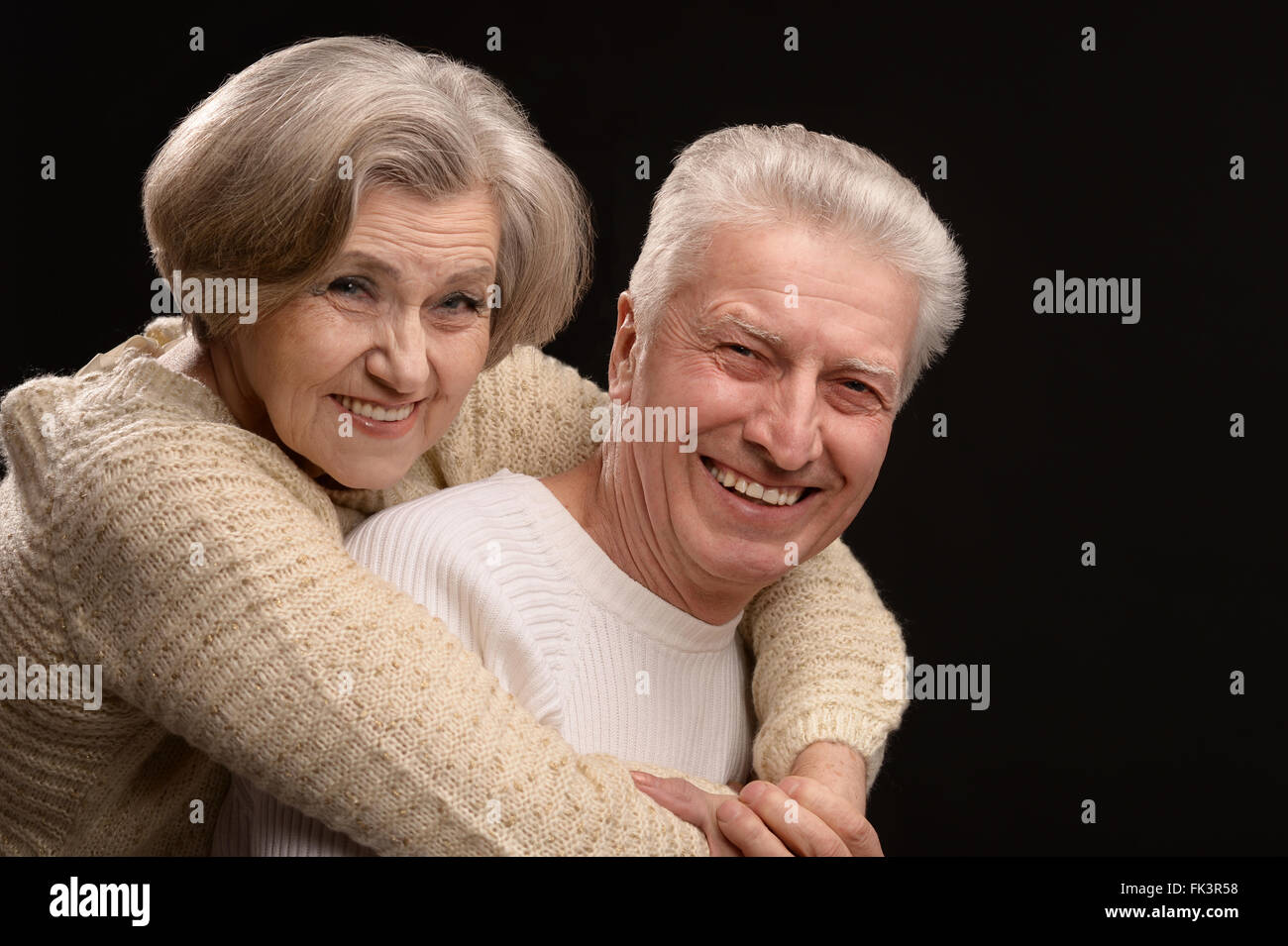Portrait of older couple Stock Photo - Alamy