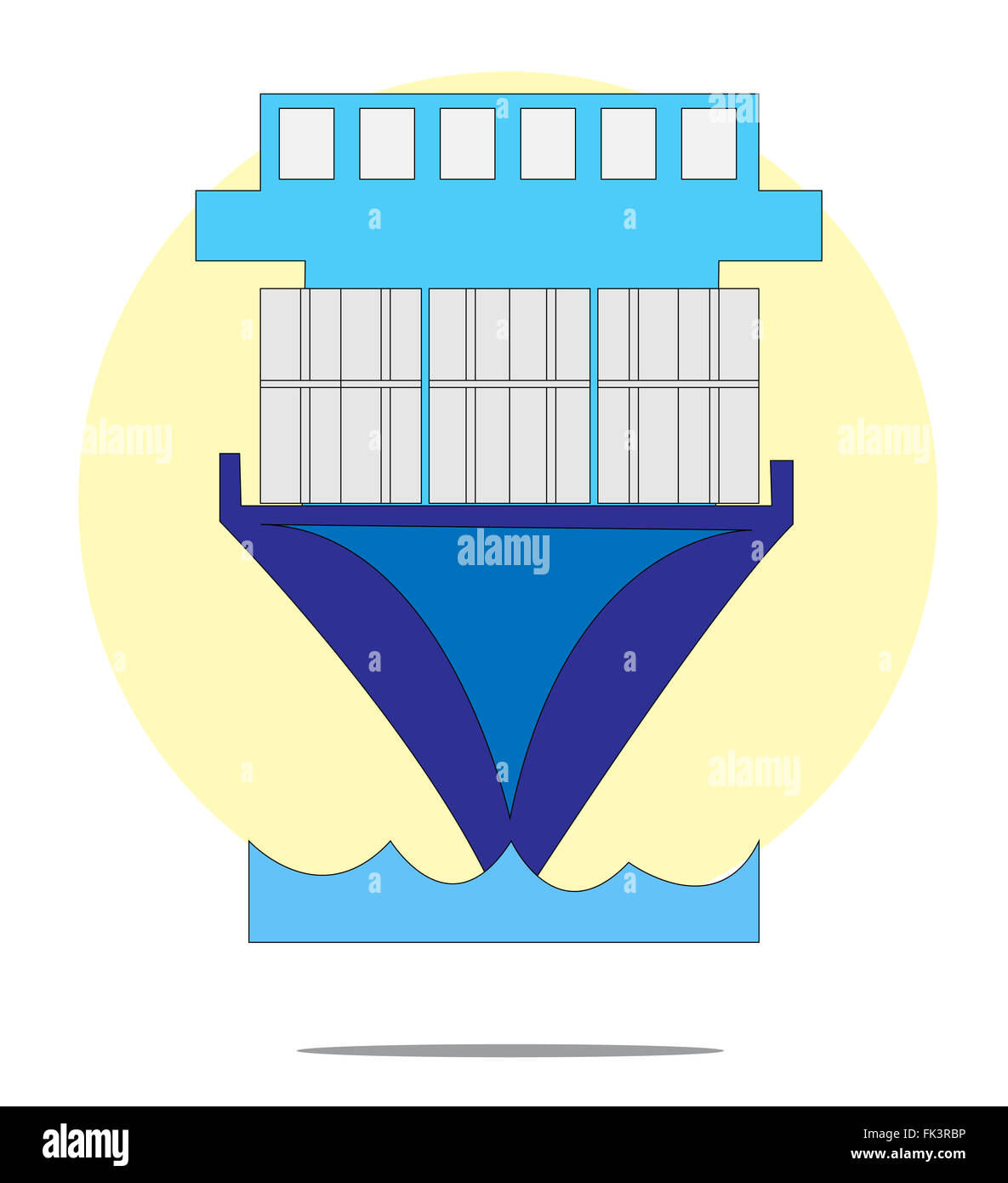 40ft container hi-res stock photography and images - Alamy