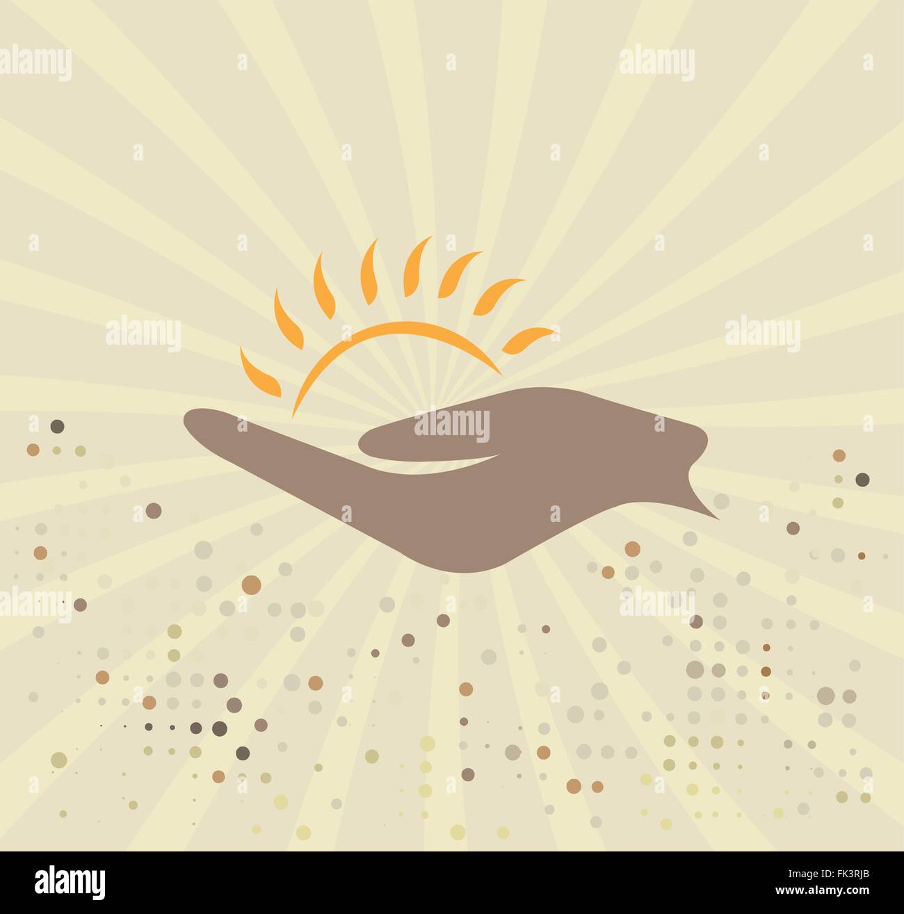 Sun logo hi-res stock photography and images - Alamy