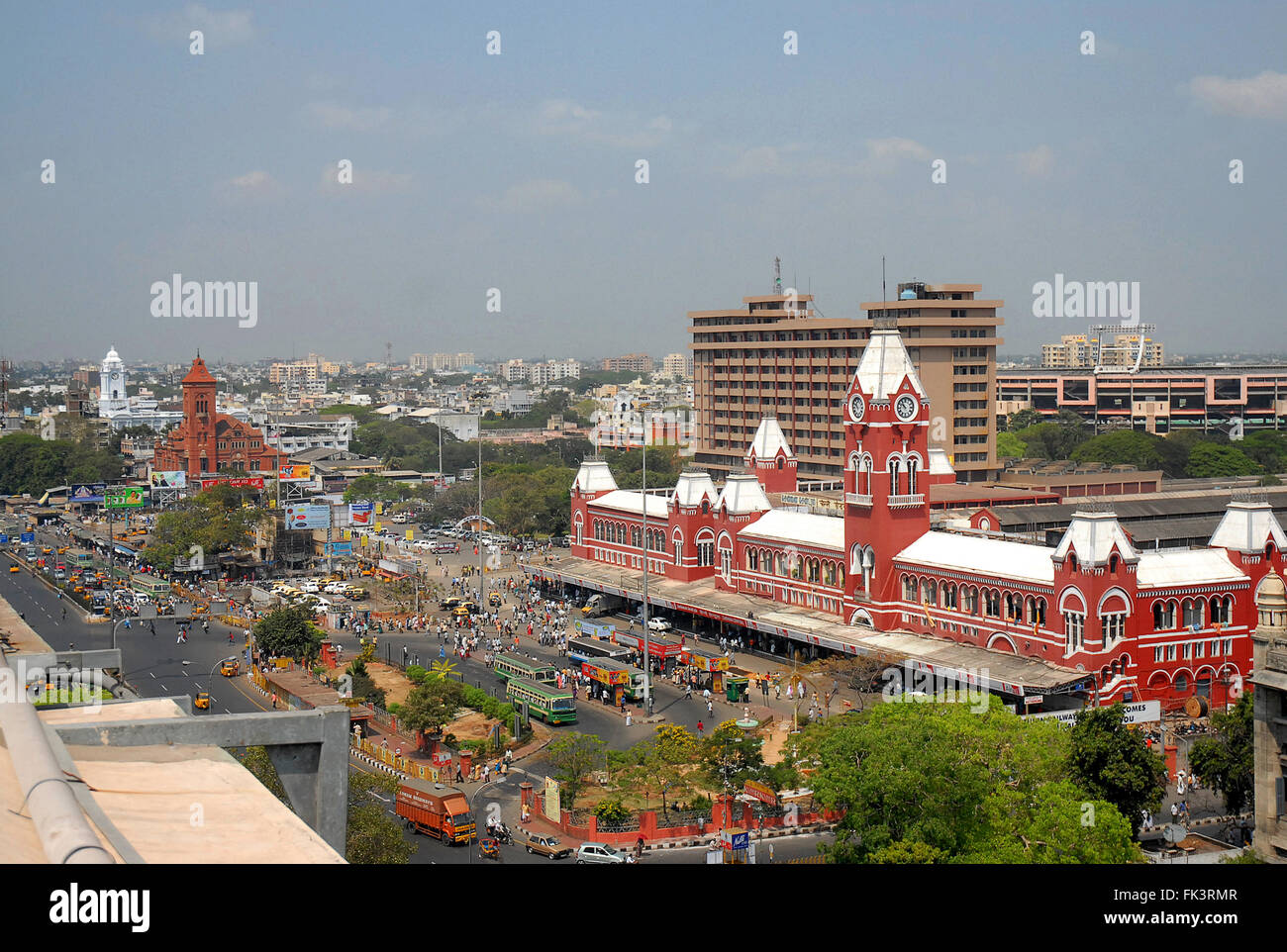 Chennai central railway station hi-res stock photography and images - Alamy