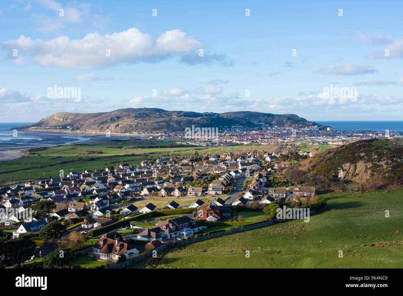 Aerial view of llandudno hi-res stock photography and images - Alamy