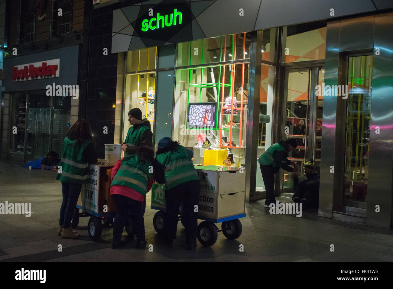 Dublin homelessness - volunteers from the charity Portlaoise Action To ...