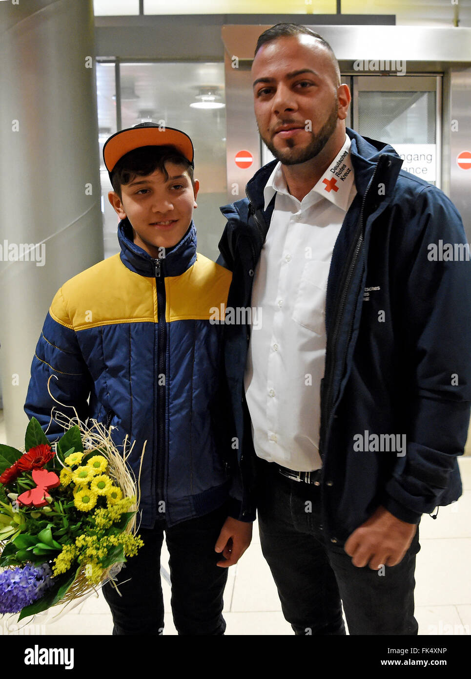 Hanover, Germany. 07th Mar, 2016. Afghan refugee boy Mahdi Rabani ...