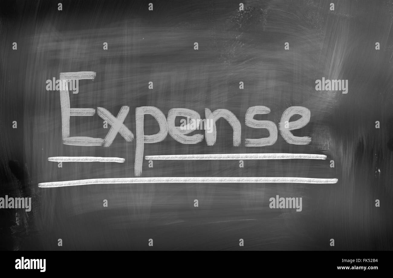 Income and expense calculation Black and White Stock Photos & Images ...