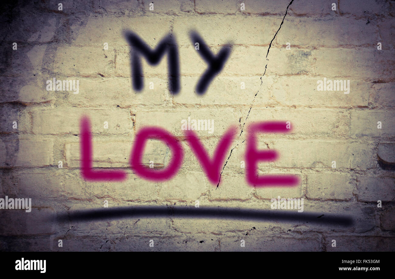 My Love Concept Stock Photo - Alamy