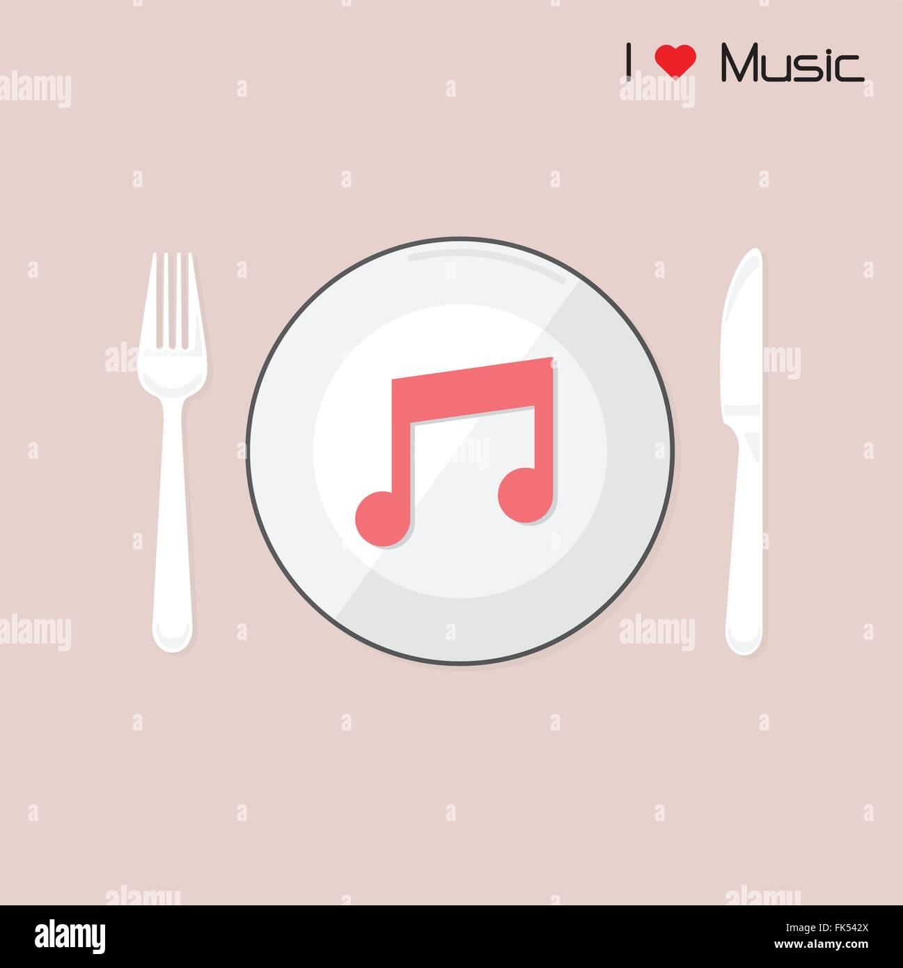 Festival music food Stock Vector Images - Alamy