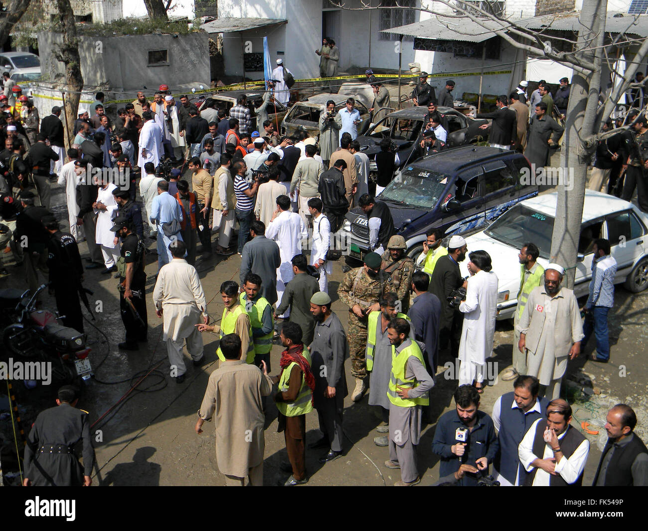 Pakistan charsadda blast hi-res stock photography and images - Alamy