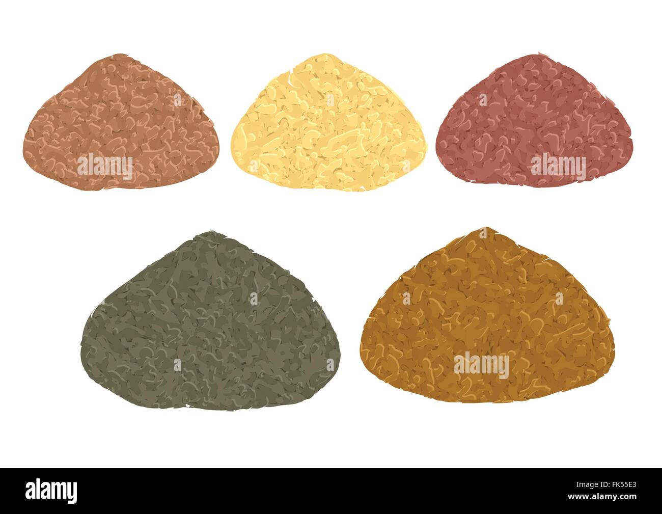 Red ochre dye Stock Vector Images - Alamy