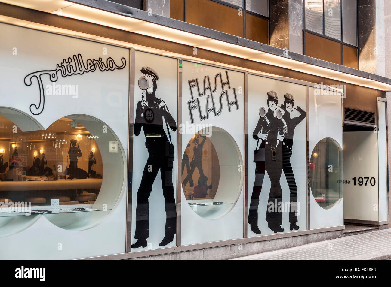Facade Restaurante- Tortillería Flash Flash, created by Alfonso Milá y ...