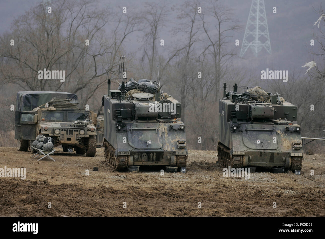 Yeoncheon, Gyeonggi, South Korea. 7th Mar, 2016. A South Korea and U.S ...