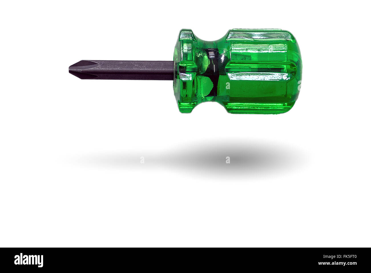 Short screwdriver isolated on white background,Special tools for ...