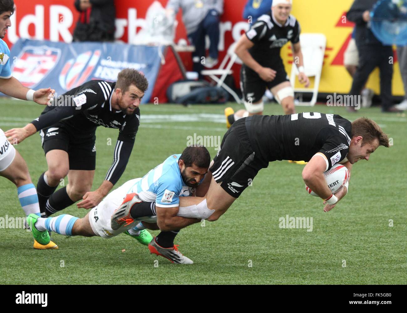 Las Vegas, NV, USA. 6th Mar, 2016. Tim Mikkelson of New Zealand in ...
