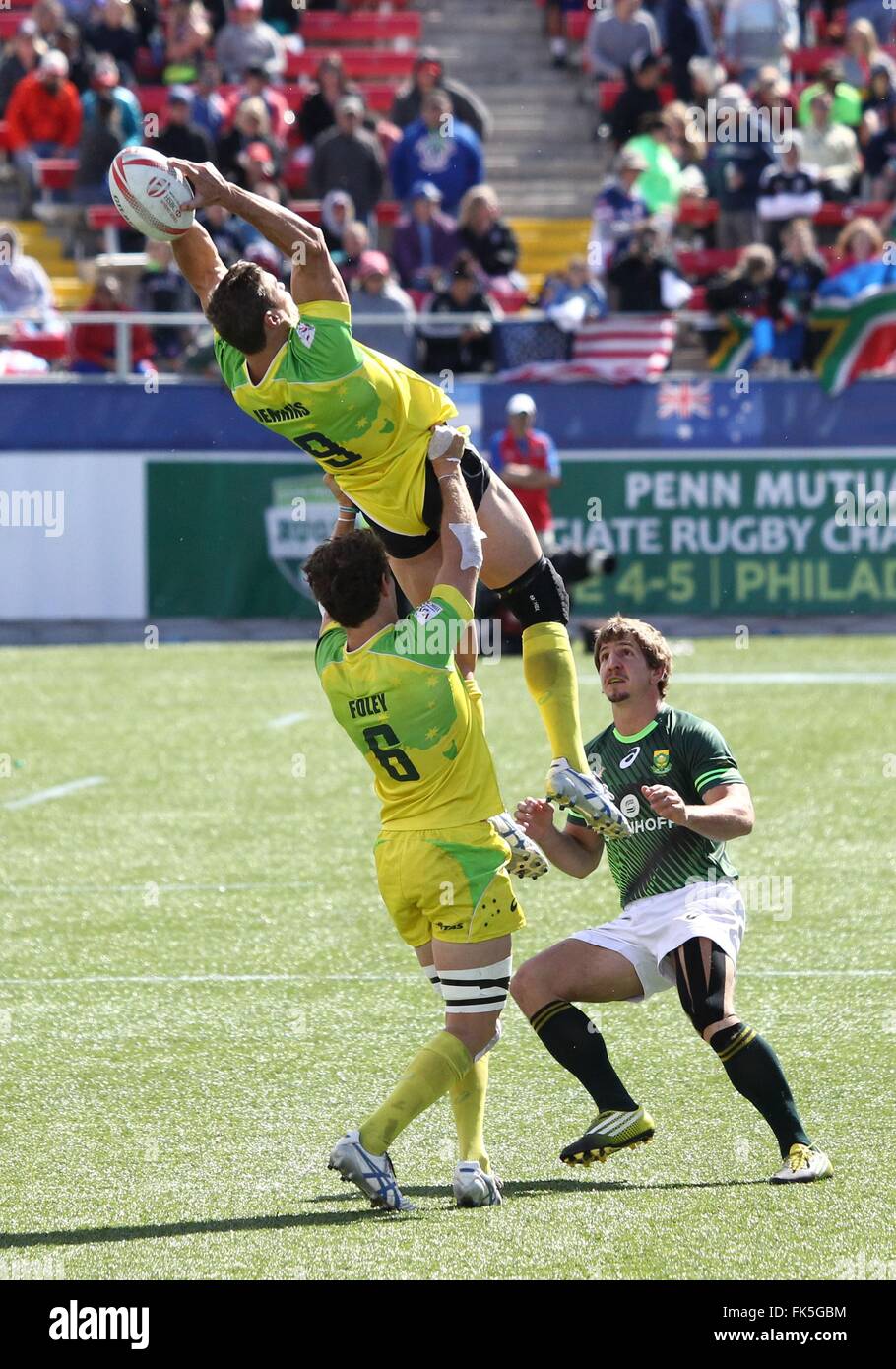 Las Vegas, NV, USA. 6th Mar, 2016. Con Foley, Ed Jenkins of Australia ...