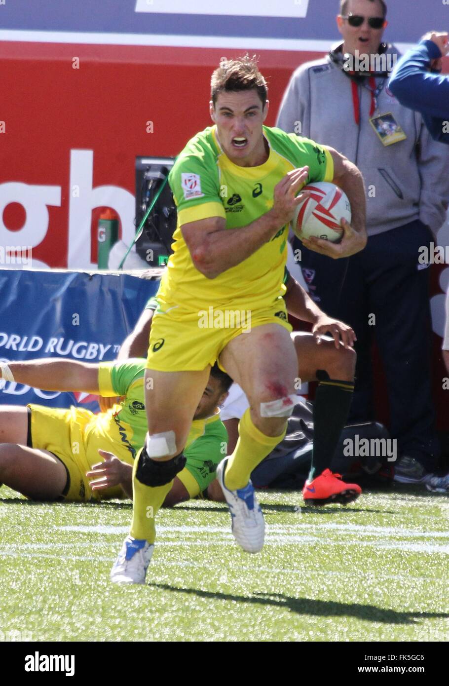 Las Vegas, NV, USA. 6th Mar, 2016. Ed Jenkins of Australia in ...