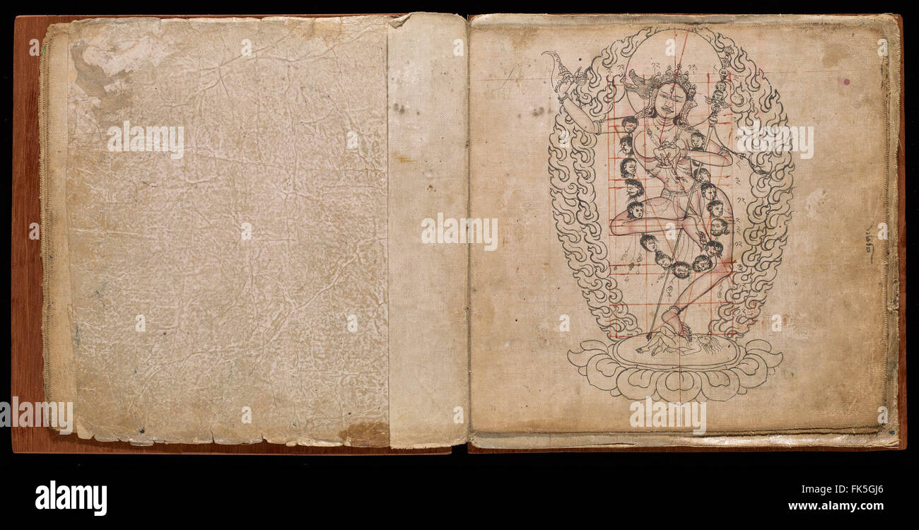 The Tibetan Book of Proportions Stock Photo - Alamy