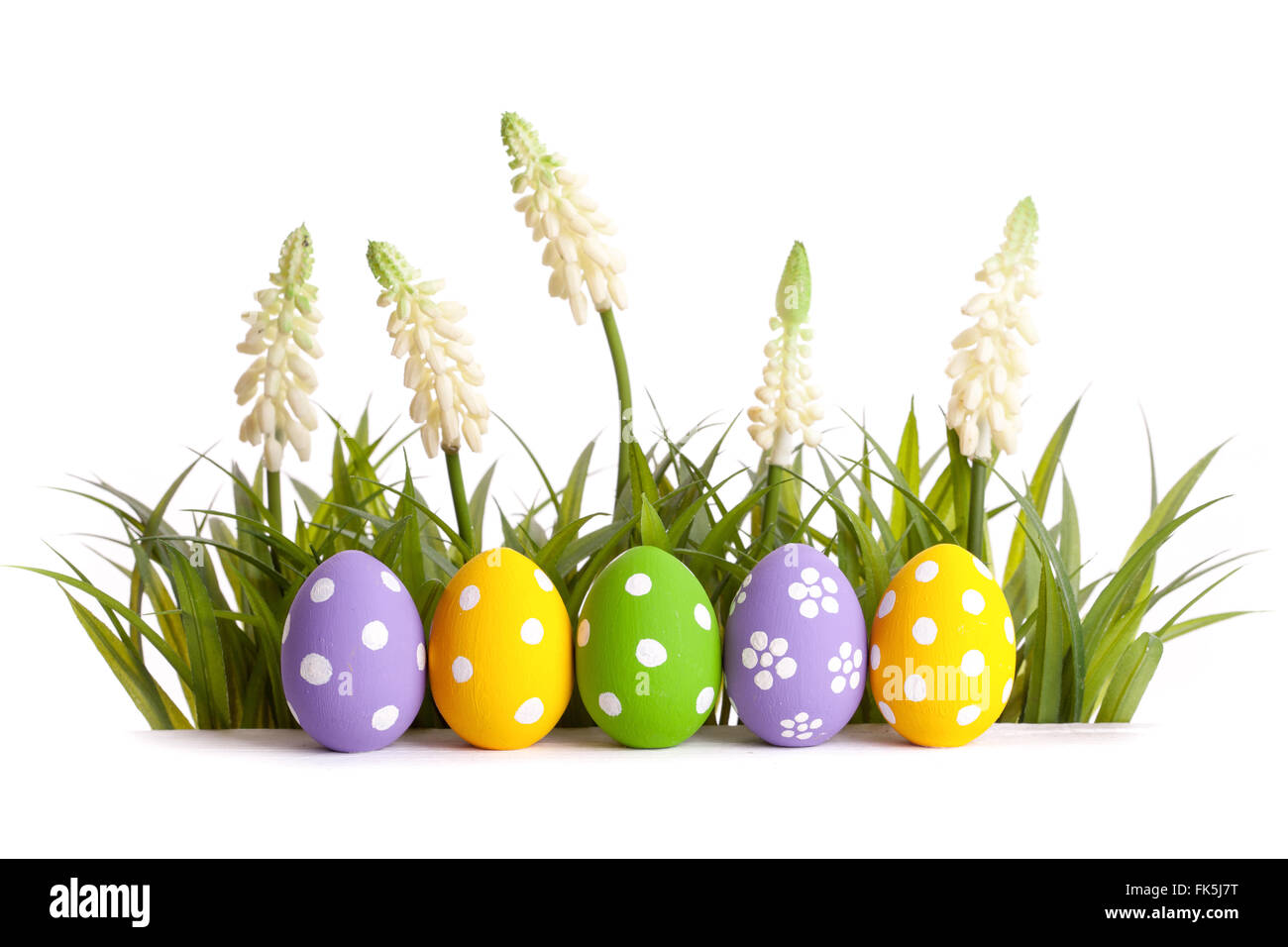 Spring border background art Cut Out Stock Images & Pictures - Alamy