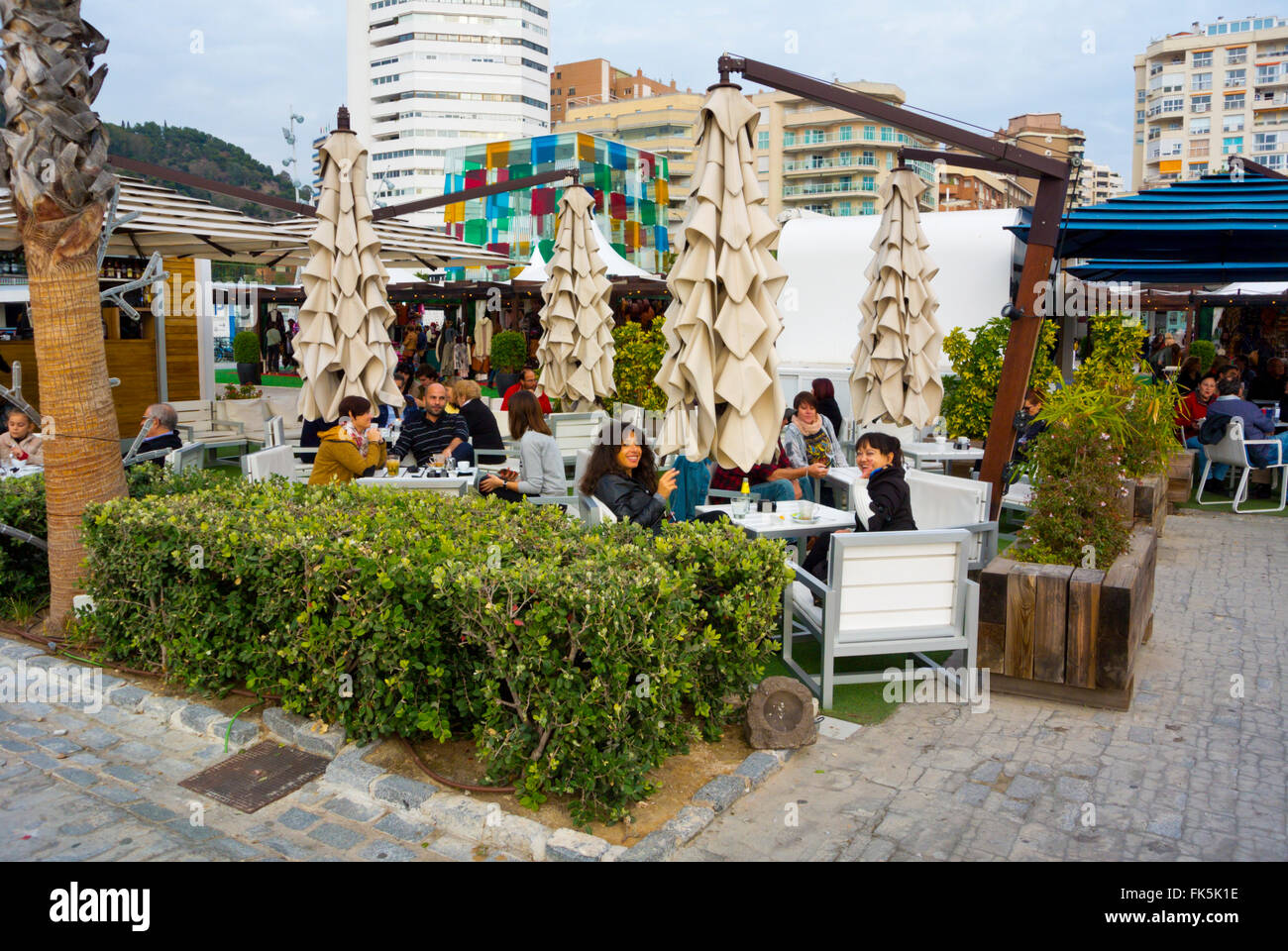 Andalucia malaga cafe hi-res stock photography and images - Alamy