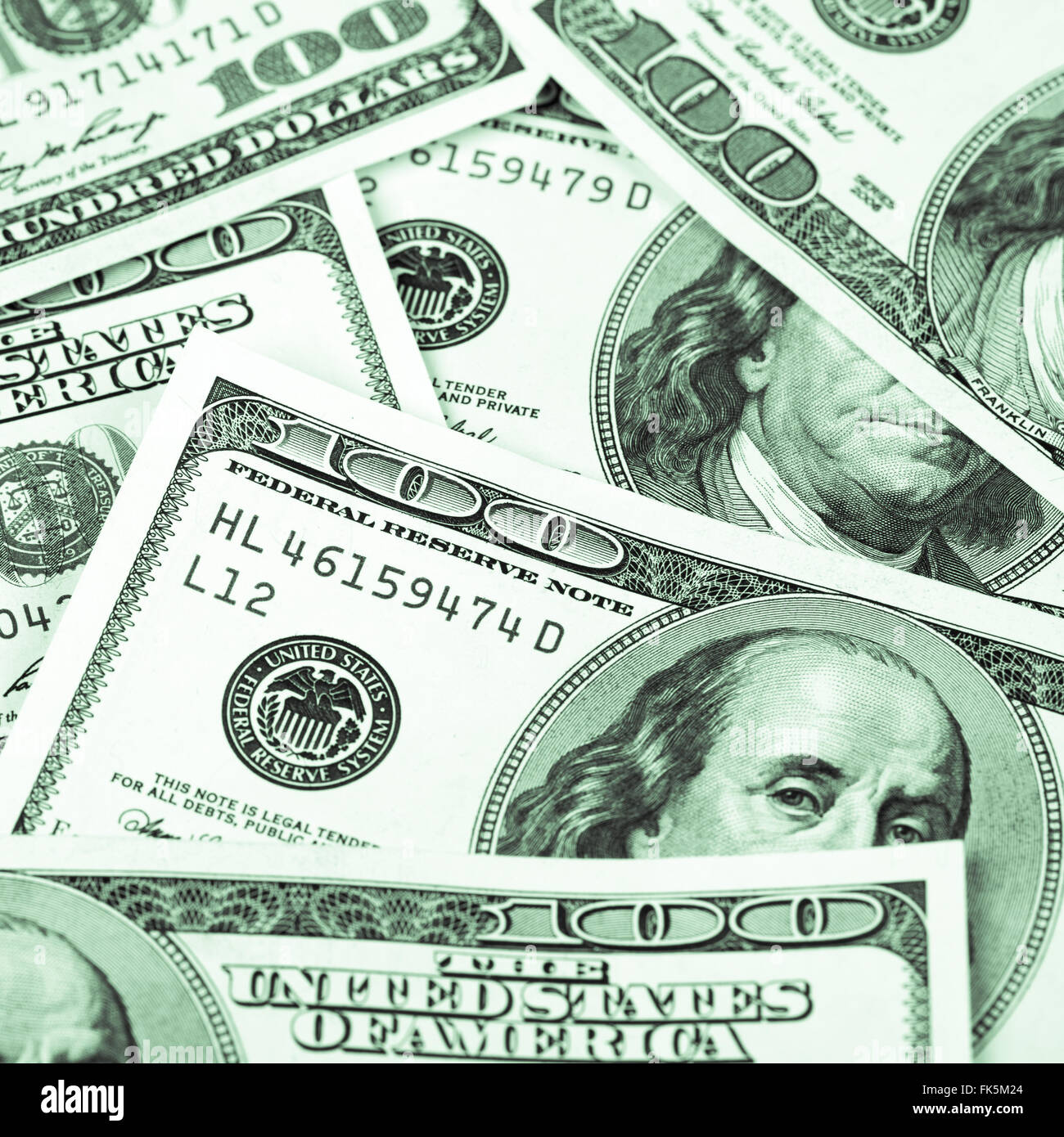 one hundred dollars conceptual background Stock Photo - Alamy