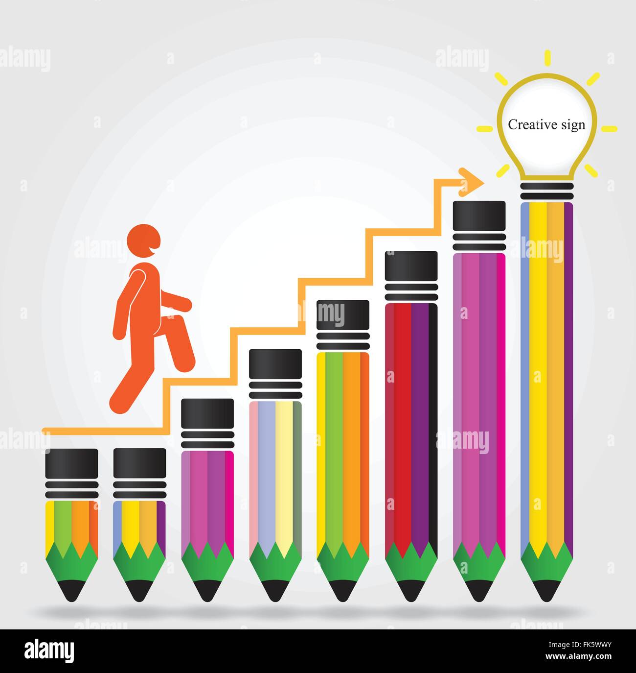 Creative light bulb Idea concept background ,design for poster flyer ...