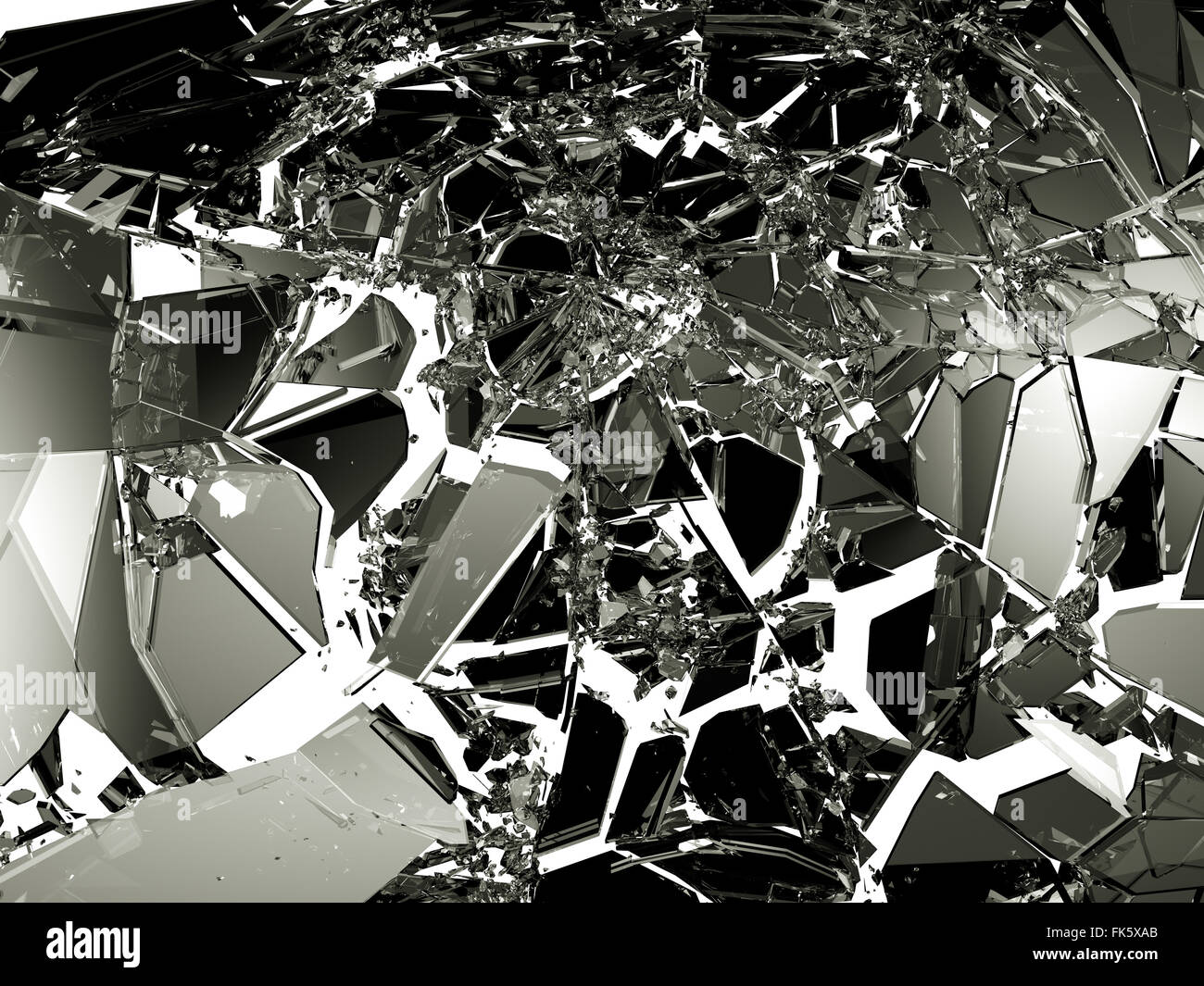 Sharp black isolated on white hi-res stock photography and images - Alamy