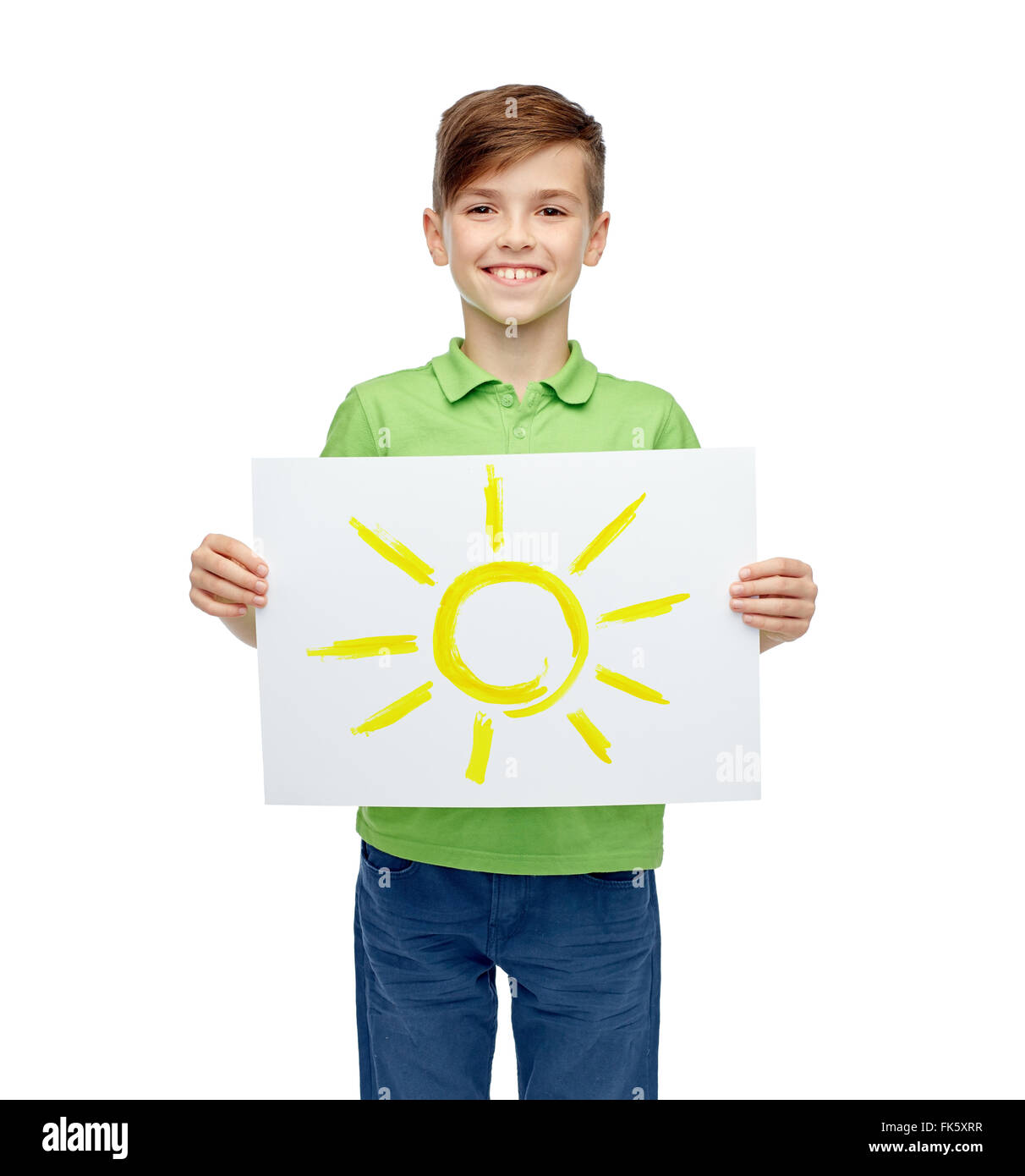 Boy drawing picture hi-res stock photography and images - Alamy