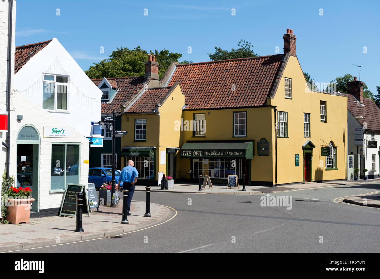 Holt market town norfolk uk hi-res stock photography and images - Alamy