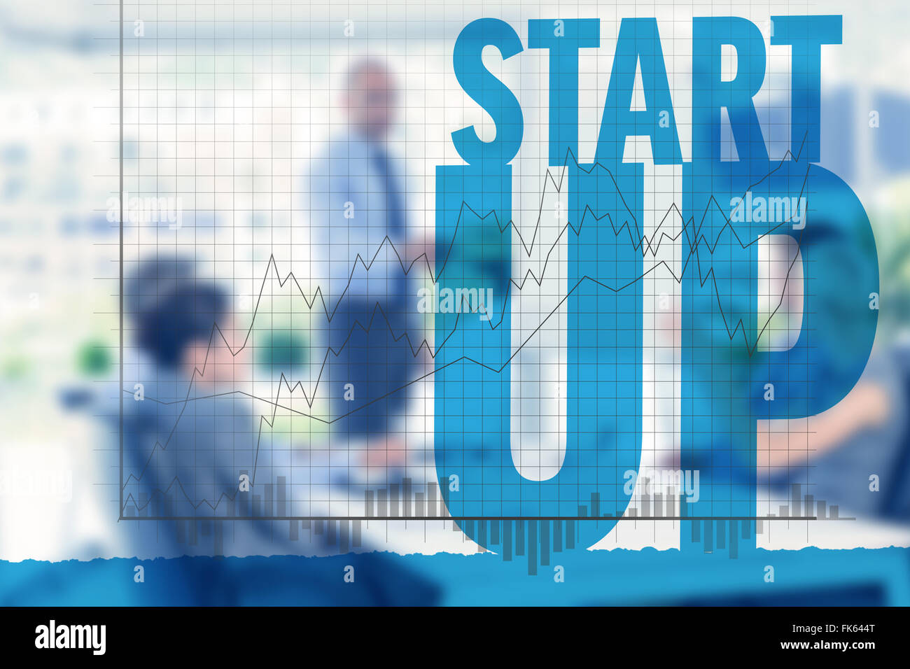 Composite image of businesswoman asking question during meeting Stock ...
