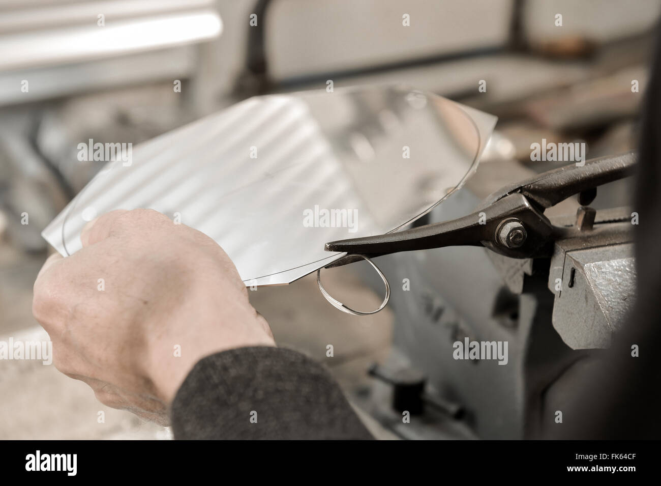 Silver Cutting High Resolution Stock Photography and Images - Alamy