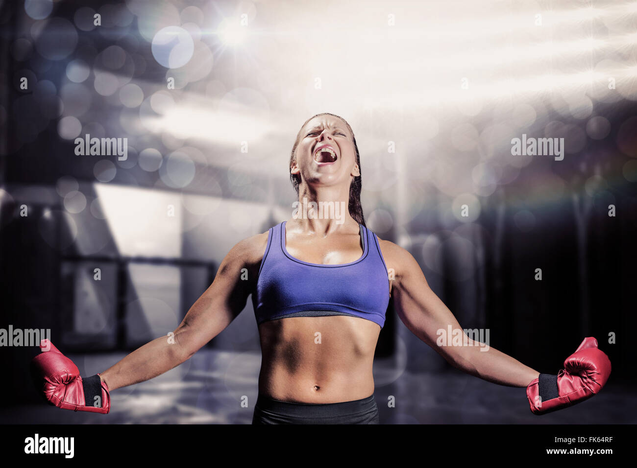 Winning bodybuilder hi-res stock photography and images - Alamy