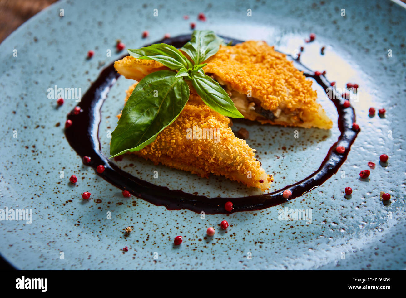 Krokiety - Polish style croquettes filled with beef Stock Photo - Alamy