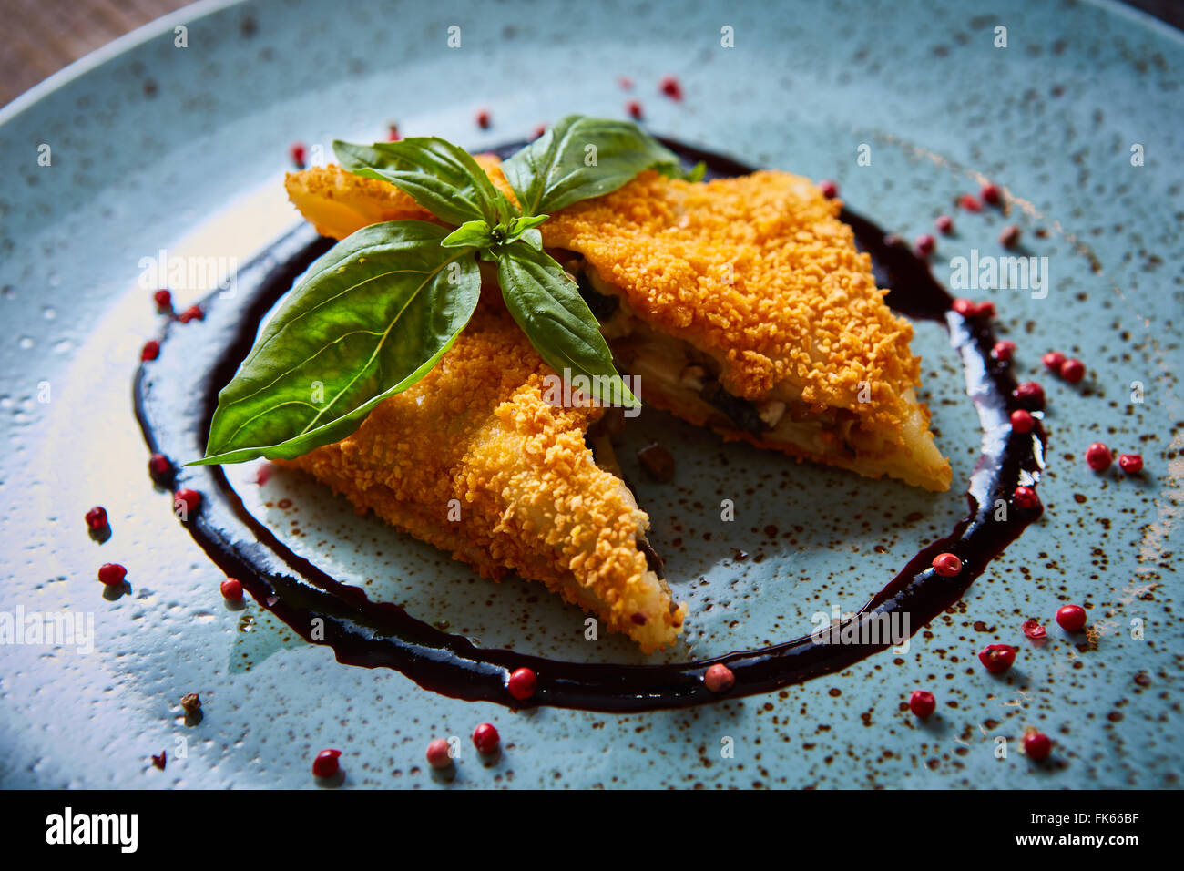 Krokiety - Polish style croquettes filled with beef Stock Photo - Alamy