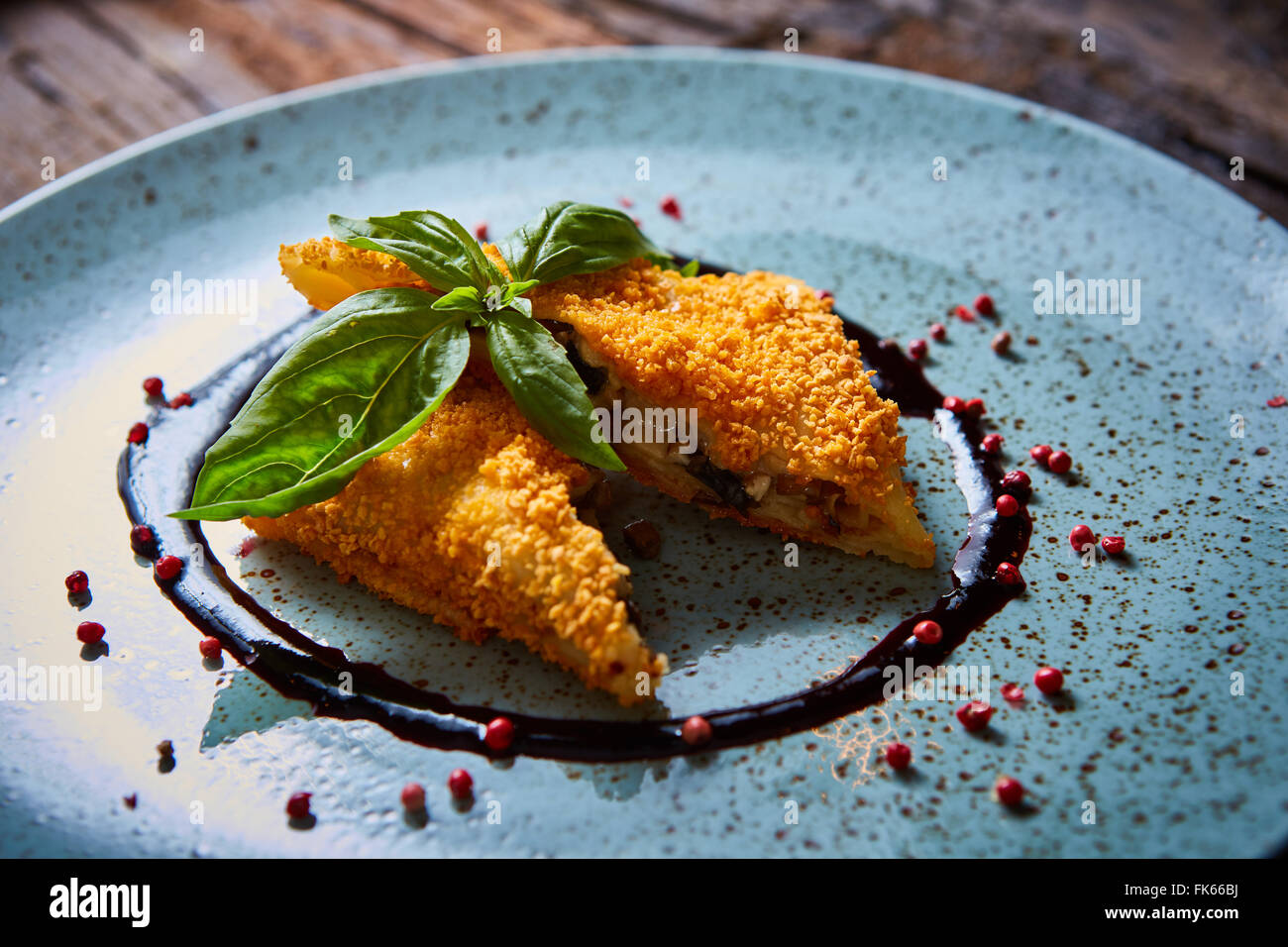 Krokiety - Polish style croquettes filled with beef Stock Photo - Alamy